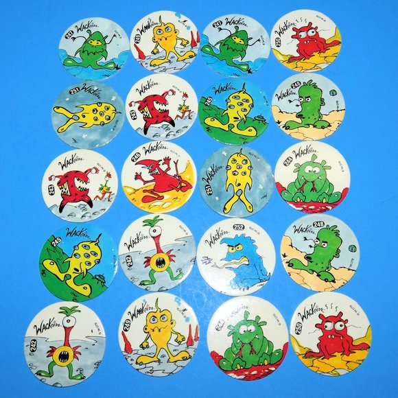 Toys | Wackoids Imperial Official Whammers Pogs Lot Aliens Monsters Tny ...